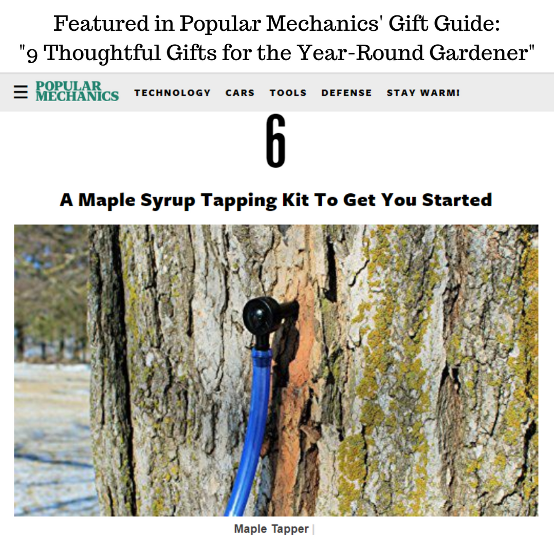 Maple syrup making equipment, spiles, tubes — MapleTapper