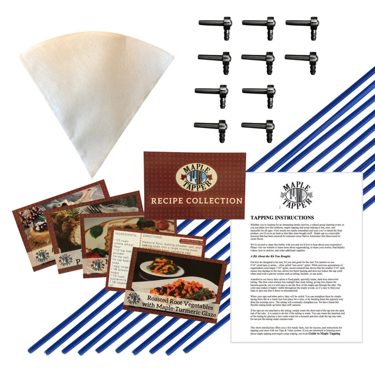 Maple syrup making equipment, spiles, tubes — MapleTapper